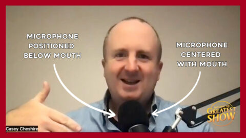 How to Position A Microphone For Great Podcast Audio